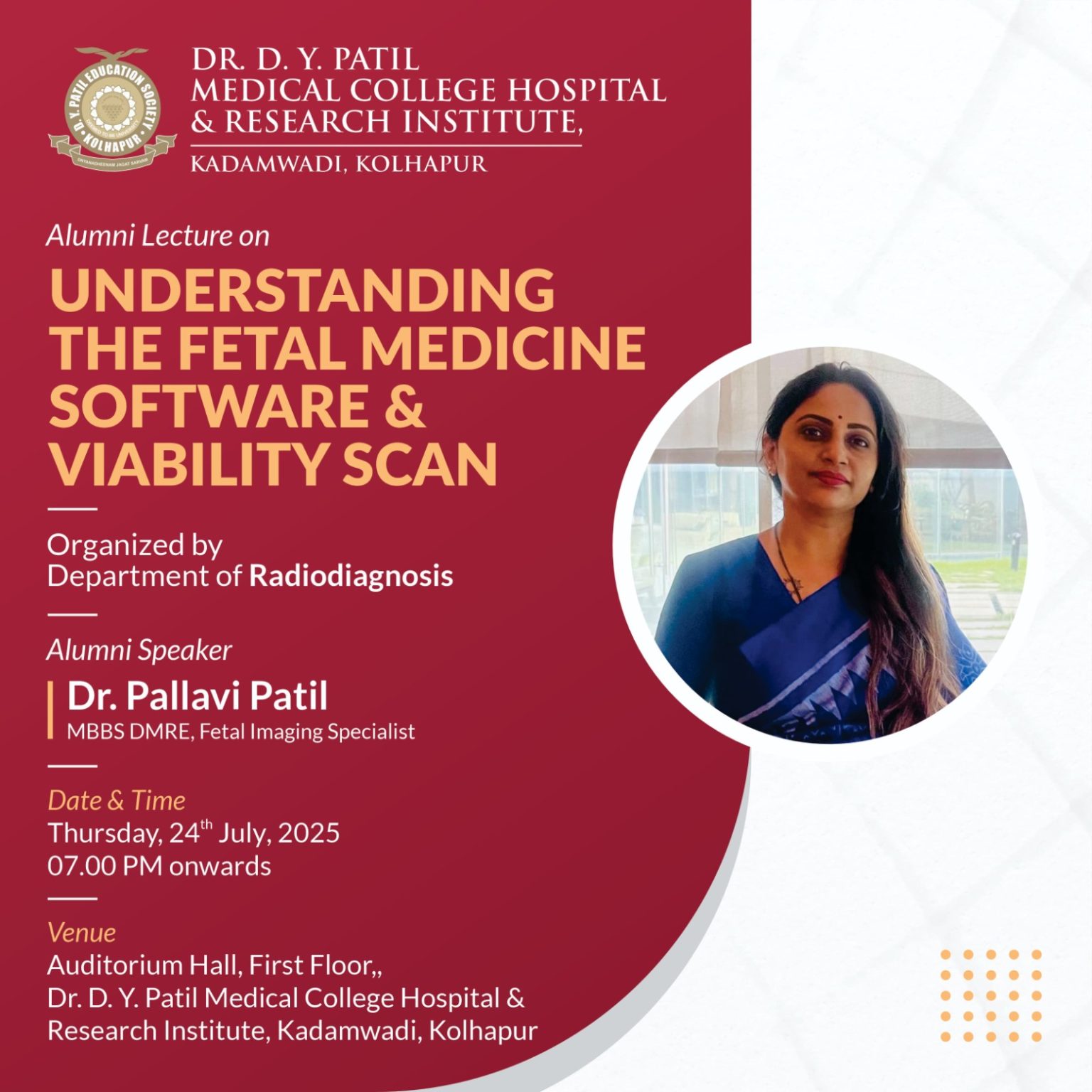 D Y Patil Hospital | Alumni Lecture on : UNDERSTANDING THE FETAL ...